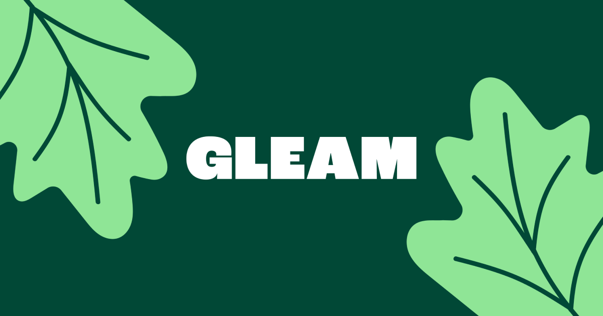 Gleam Sustainability App | Brand Strategy & Product Design Case Study ...